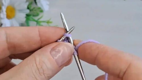 棒针编织漂亮的雏菊花样,编织宝宝毛衣美美哒