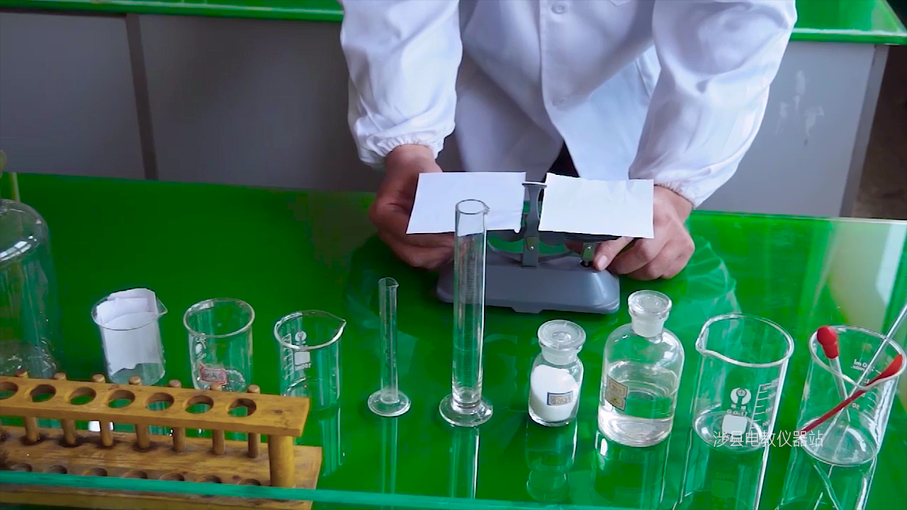 初中化学实验考试配制一定溶质质量分数的氯化钠溶液