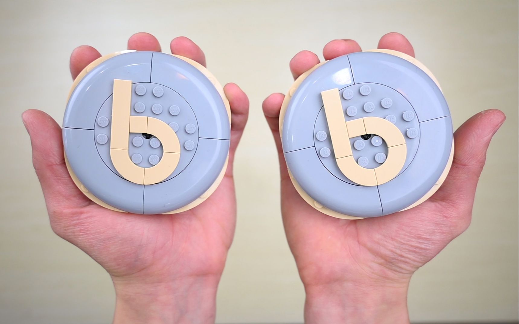 我用乐高做了一副耳机!