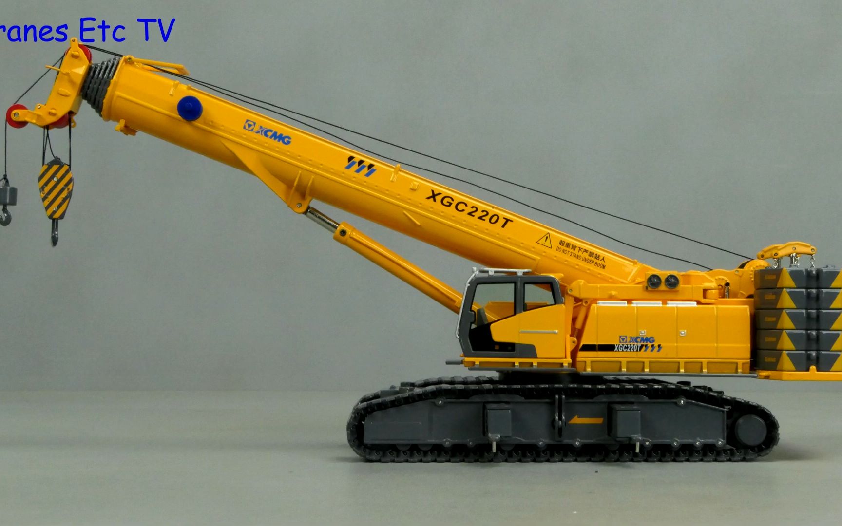 徐工 XCMG XGC220T 起重机静态模型