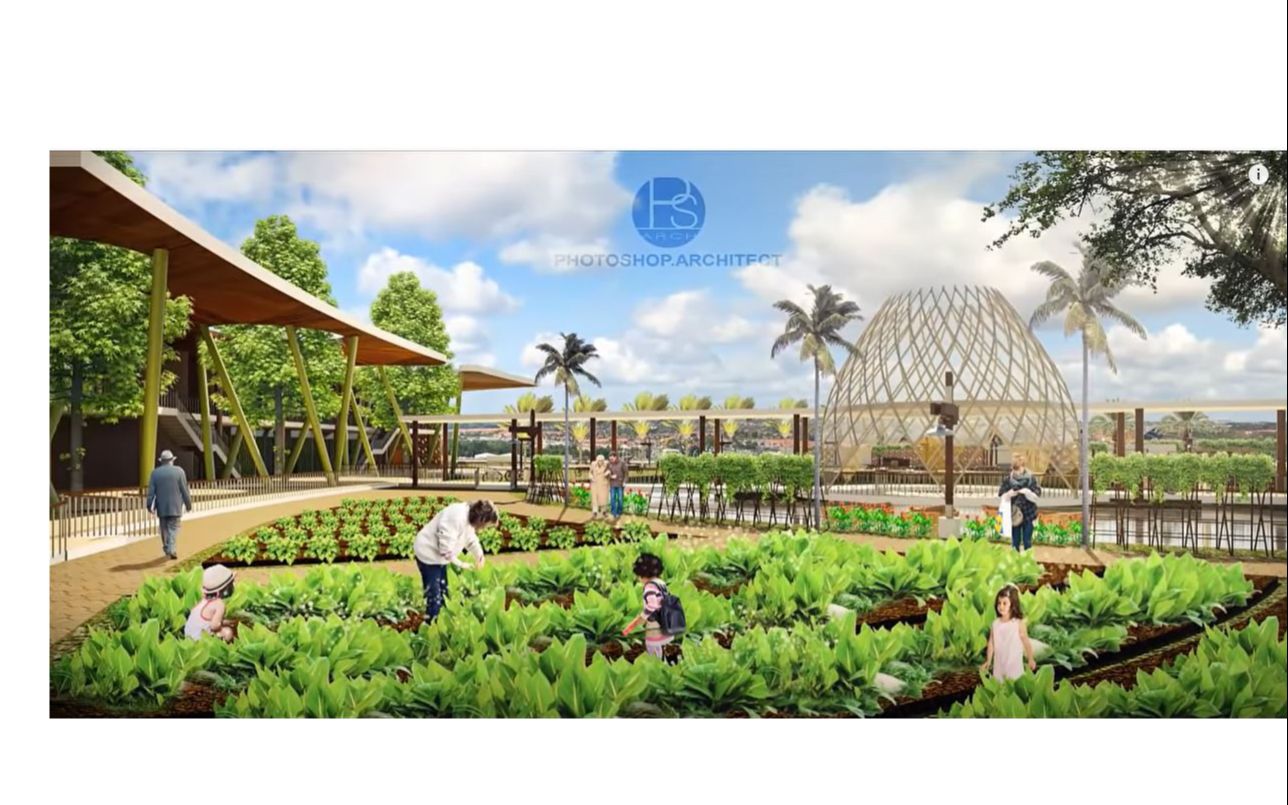 用PS后期制作农园场景效果图,氛围感十足