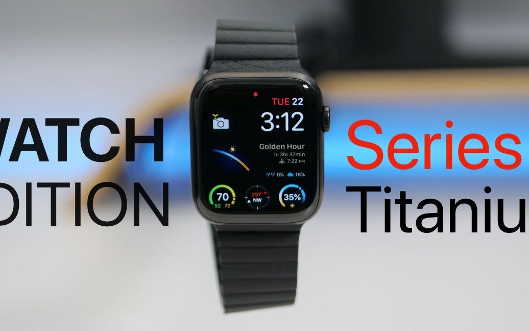 苹果手表Watch Series 6 钛合金版开箱测试
