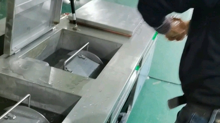 滚筒式超声波清洗机三槽式转篮滚动式清洗设备