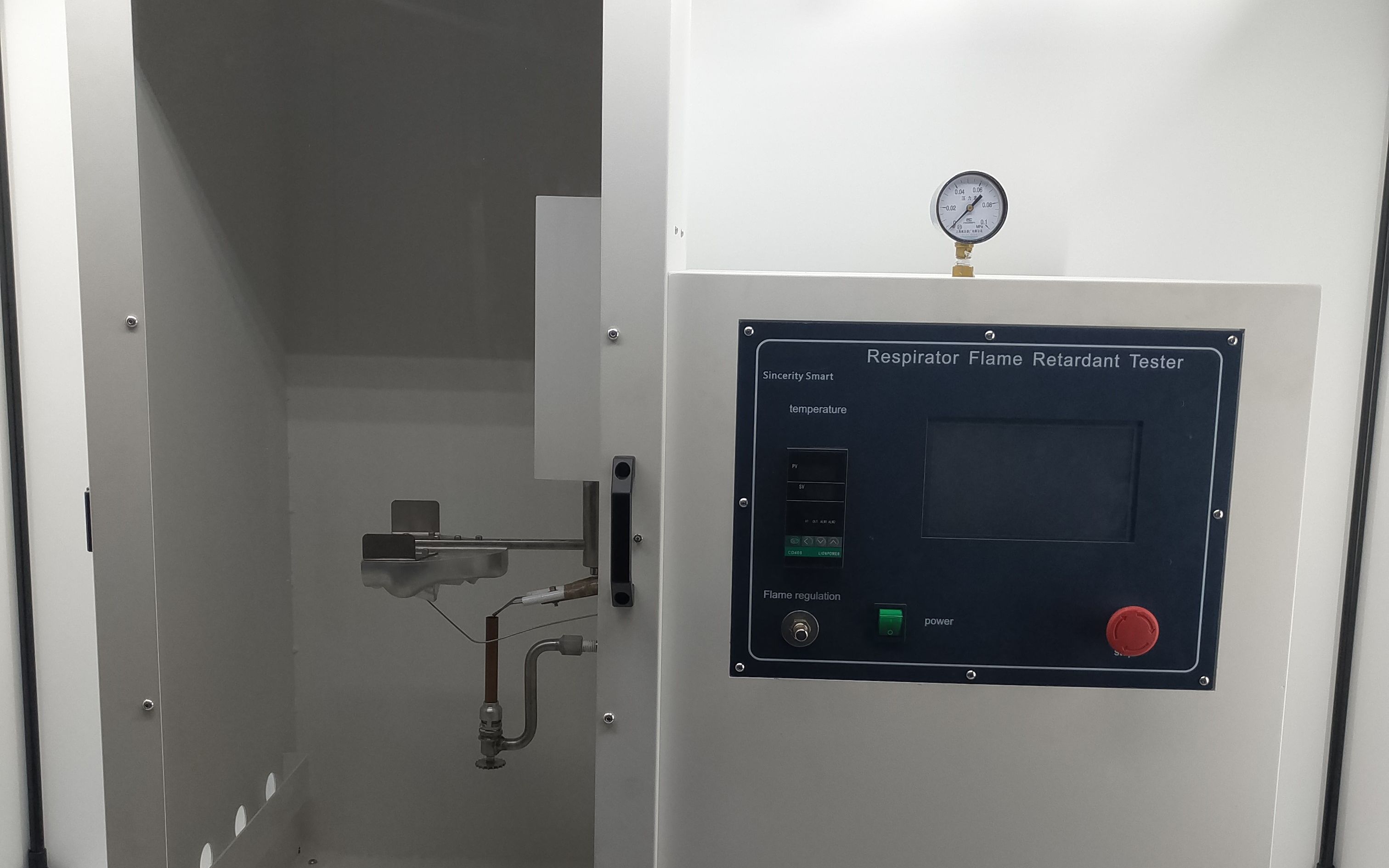 山东赛锐特SRT 医用口罩阻燃仪视频展示