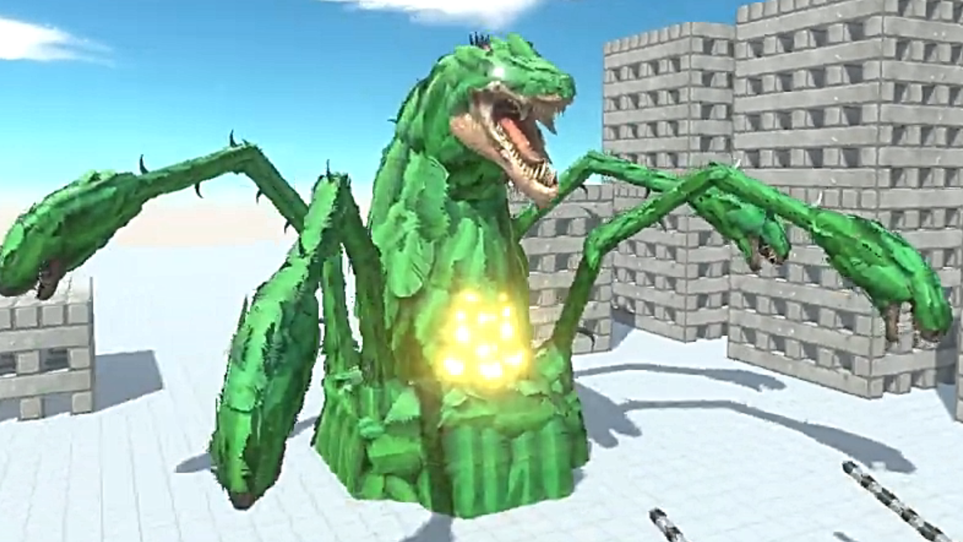 怪兽模拟器6:精彩不断对战不同怪兽,所向披靡!_哔哩哔哩bilibili_游戏解说