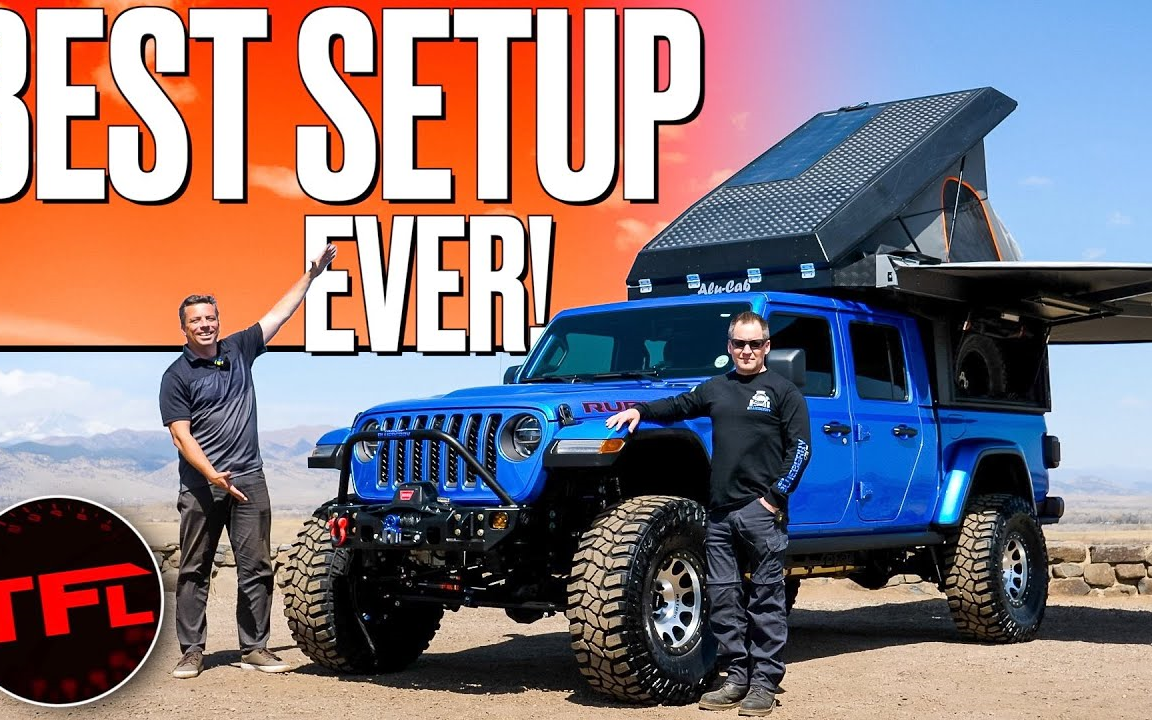 【TFLoffroad】JEEP角斗士的长途旅行终极装备 汽车露营