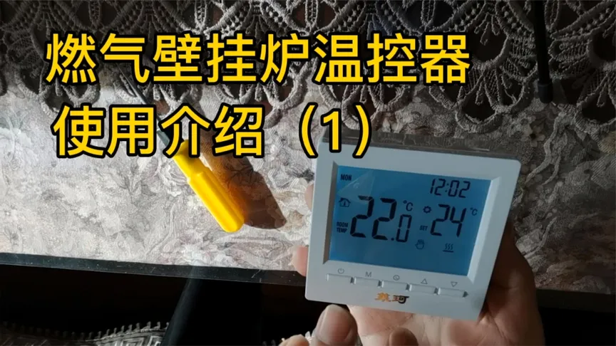 燃气壁挂炉温控器按键操作介绍,解释什么是可编程分时段控制?