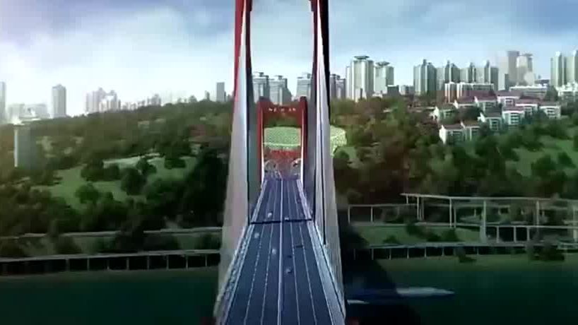 城市桥隧工程施工组织设计3D动画