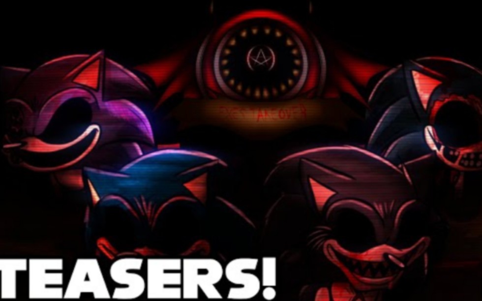 FNF: EXES接管TEASERS! | LORD X, OMT, ERR,童年已经过去了,...
