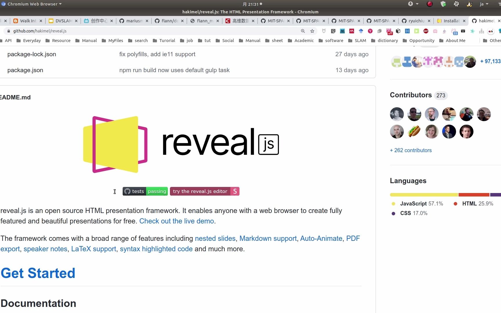 如何用Markdown来写PPT (revealjs)
