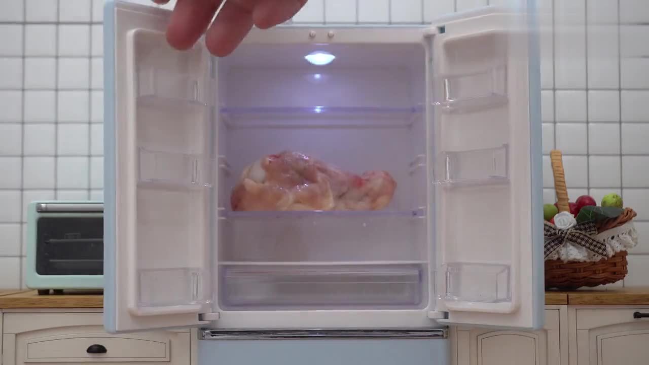 迷你厨房:给猫咪炸鸡腿吃 #迷你厨房