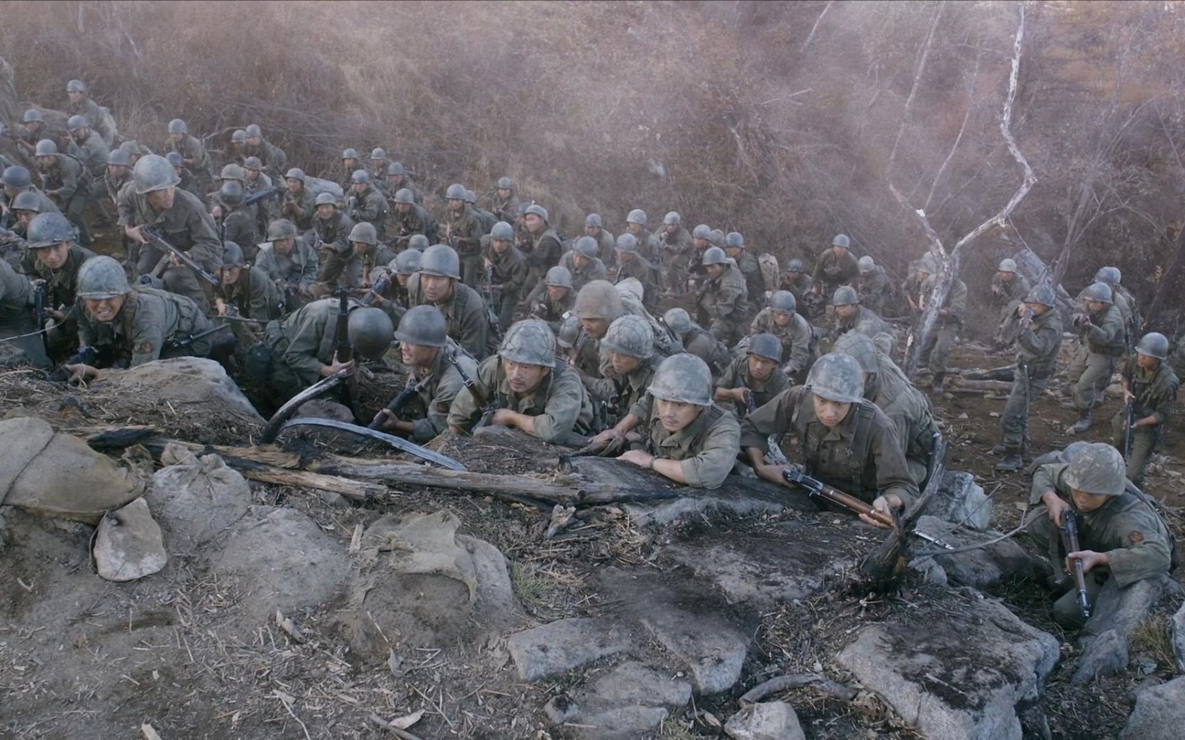 投资100亿的战争电影!韩国版上甘岭战役,看看志愿军有多强悍!