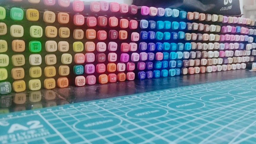 #建筑手绘#马克笔手绘#马克笔上色#画画#绘画 建筑手绘效果