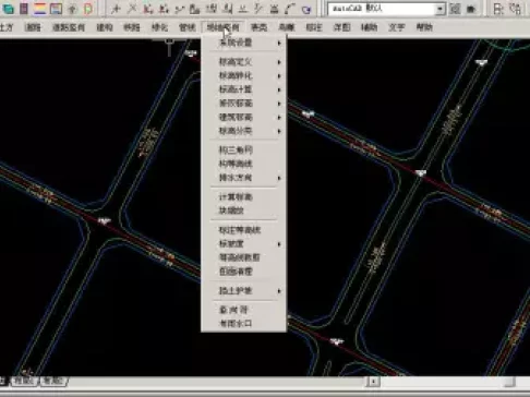 鸿业工业总图系列软件---场地竖向