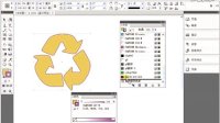 InDesign.CS4.自学教程——7.3 色板面板