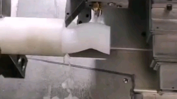 mastercam新代车铣复合加工波浪轴 动力刀塔 4+4 syntec 21 22 tb 动力...