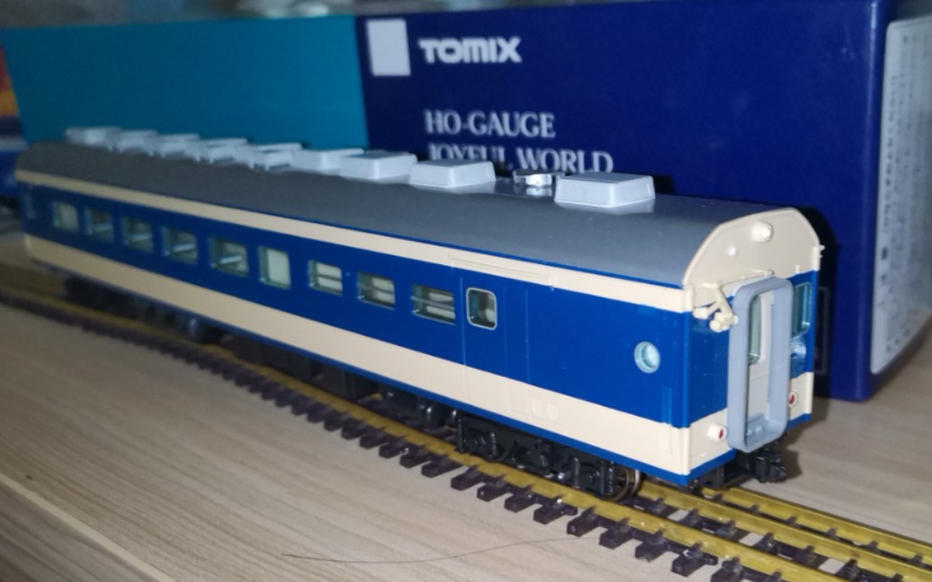 【HO比例火车模型】TOMIX JR日本铁道583系动车组餐车,小火车动车...