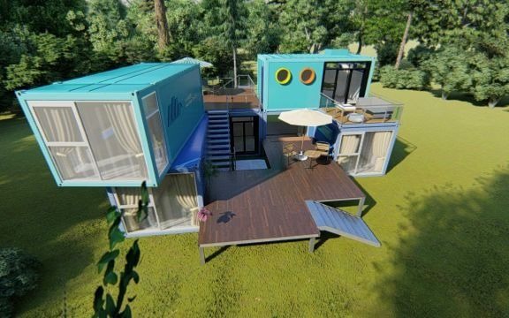 建筑组合生长动画(由lumion制作)