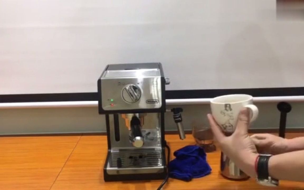 147_德龙ECP35.31_36.31操作视频 #咖啡机 #德龙咖啡机