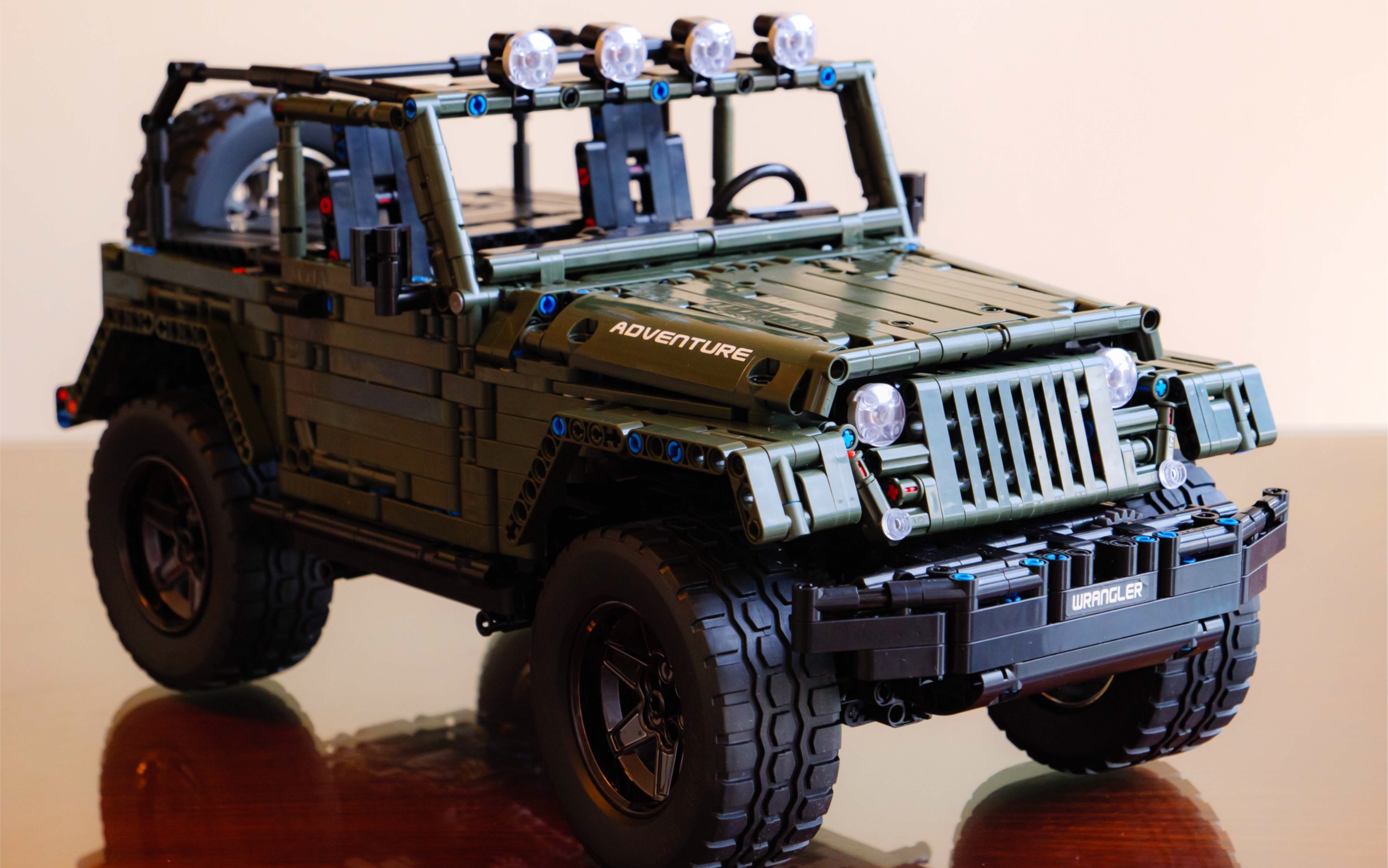 [原创]老墩儿的宇星13124牧马人拼装记