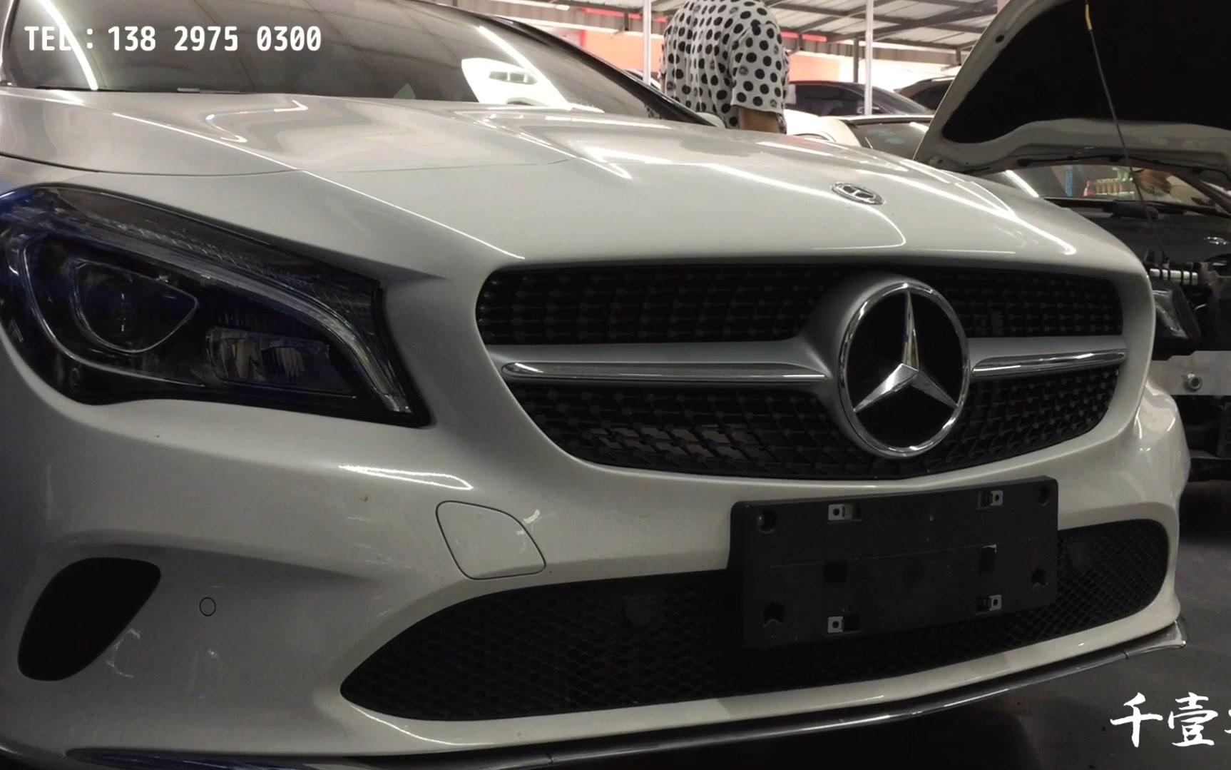 奔驰CLA卤素灯升级LED大灯无需电脑编程-OBD适配器插头自动编程...