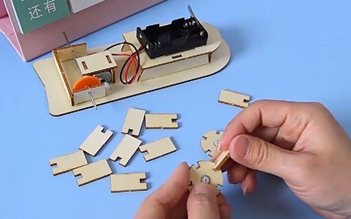 DIY手工制作 DIY手工明轮船小制作教程