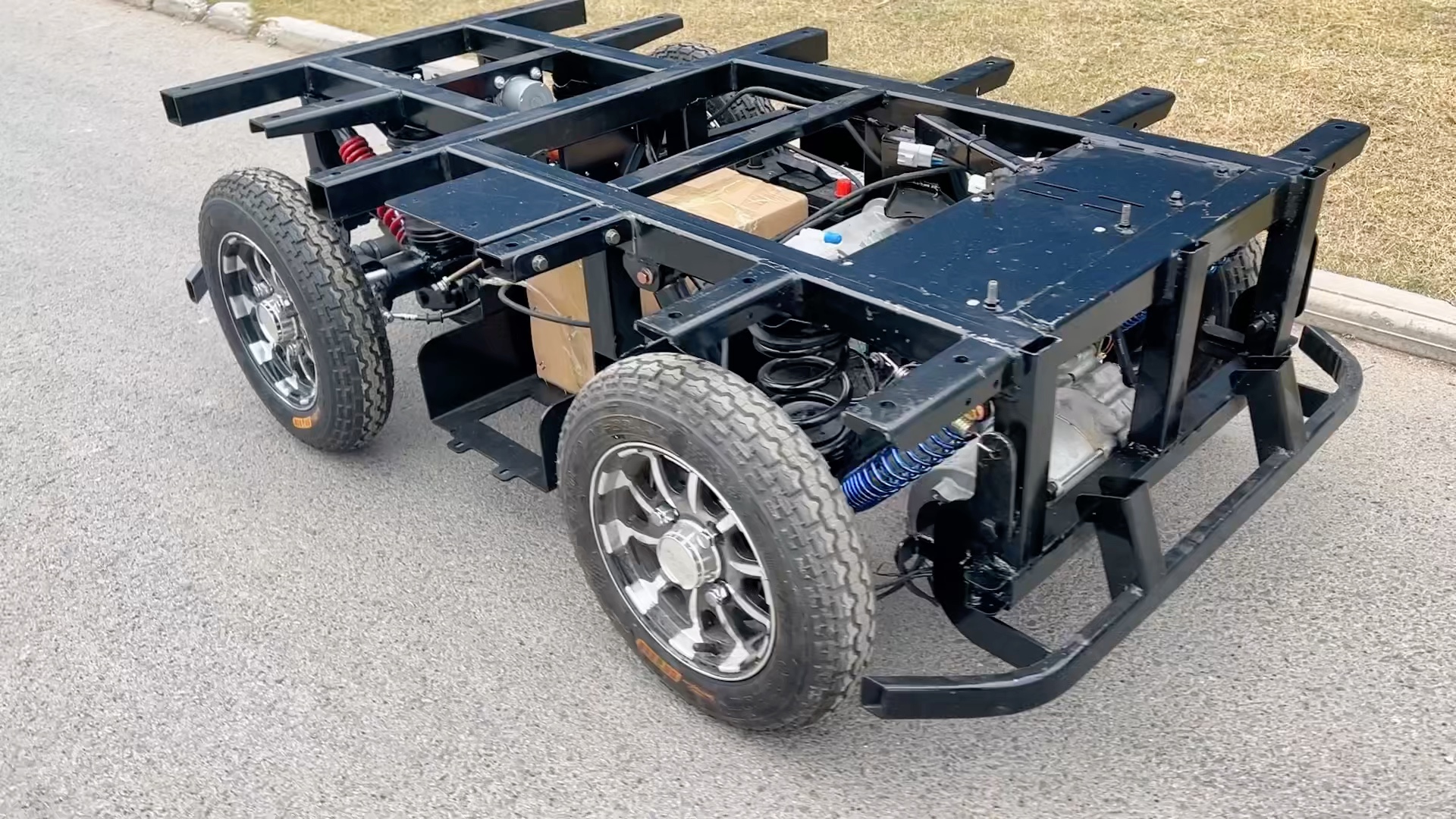 ...EPS转向系统 应用于物流配送 清扫消杀等不同应用场景 #阿克曼底盘