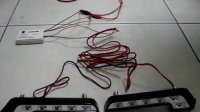 【酷车购专属视频】LED控制器 L型日行灯食人鱼灯珠爆闪效果 QQ:...