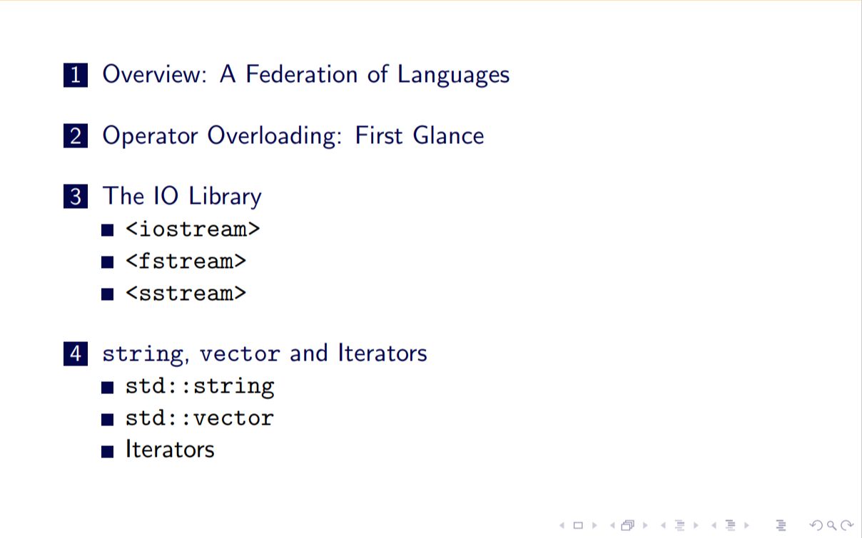 [[deprecated]] 上科大 CS100 recitation 11 IO库、std:string、std:vector