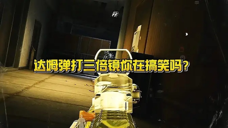 达姆弹打三倍镜你在搞笑吗