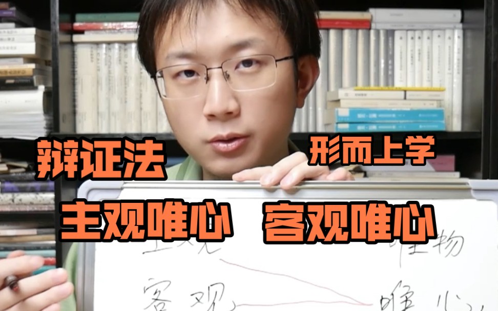 主观唯心主义,客观唯心,形而上学唯物,辩证唯物主义怎么理解