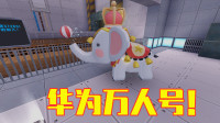 迷你世界-给大家分享华为万人号,拥有23个皮肤很多坐骑