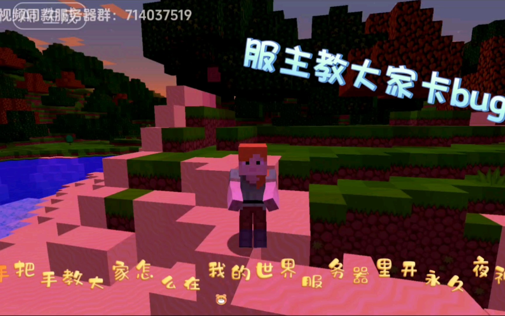 服主手把手教学怎么在我的世界服务器里开永久夜视 只需要2分钟就...