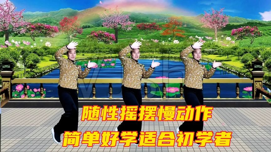 简单好学小舞蹈,适合初学者练习,慢动作更简单,一起来跳