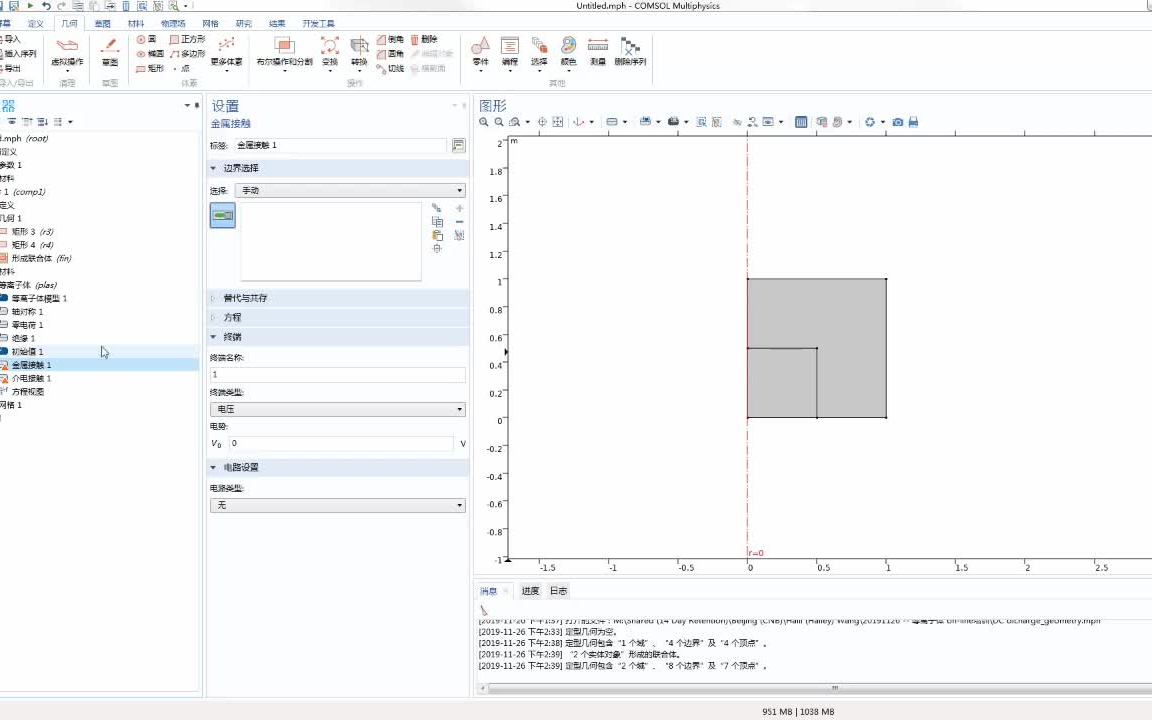 comsol等离子体建模