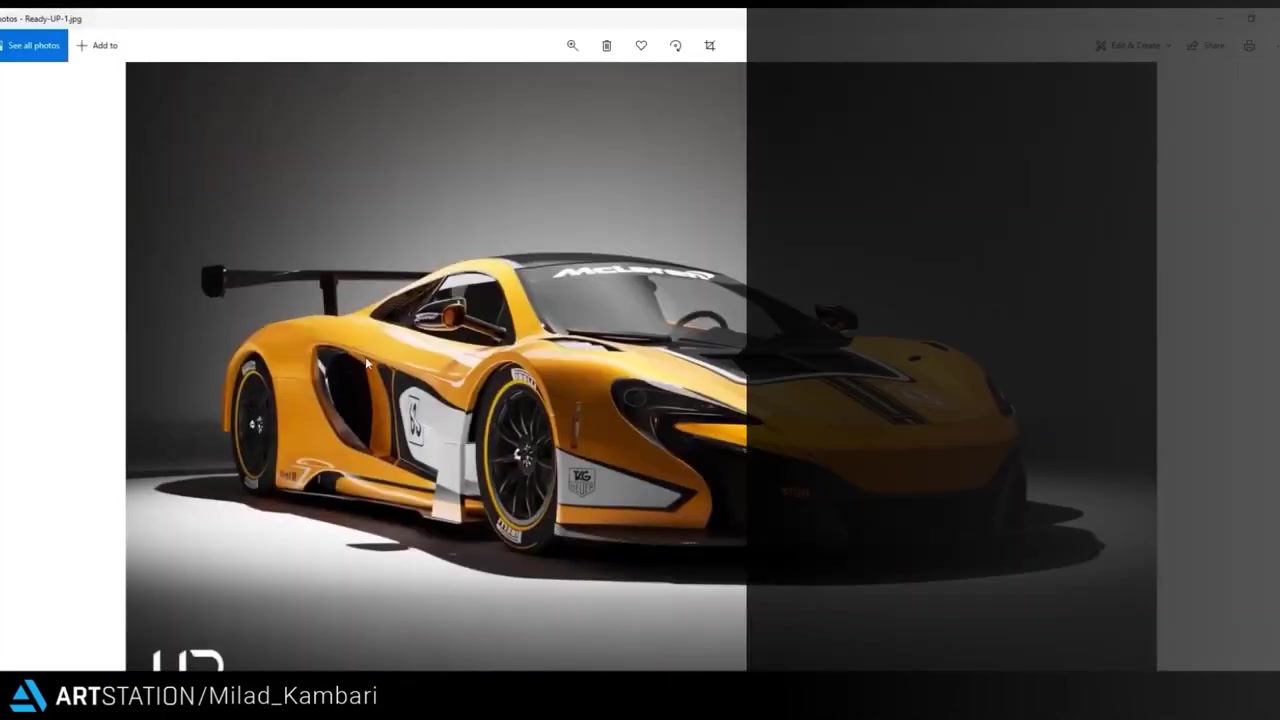 CGalpha - 【中文字幕】3Dmax教程 – 迈凯轮汽车渲染全流程 ...