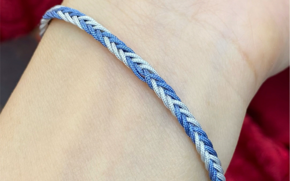 简单零基础,学手绳编织的入门编法视频教程!手残党一学就会的编法!