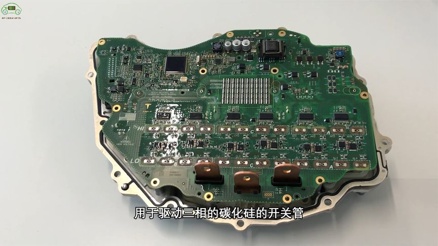 特斯拉Tesla Model 3电机控制器MCU电路板维修讲解,纯干货!