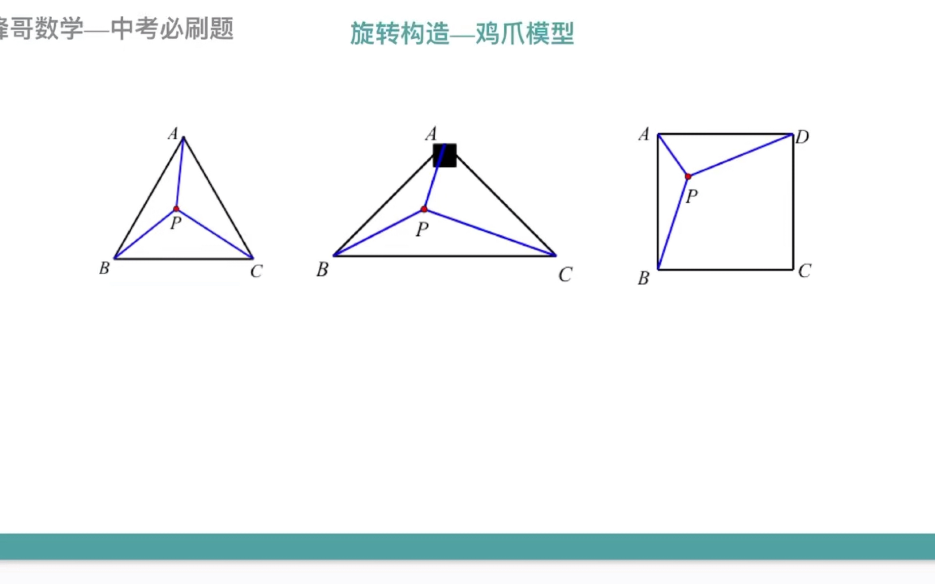 旋转构造手拉手-鸡爪模型,视频略长