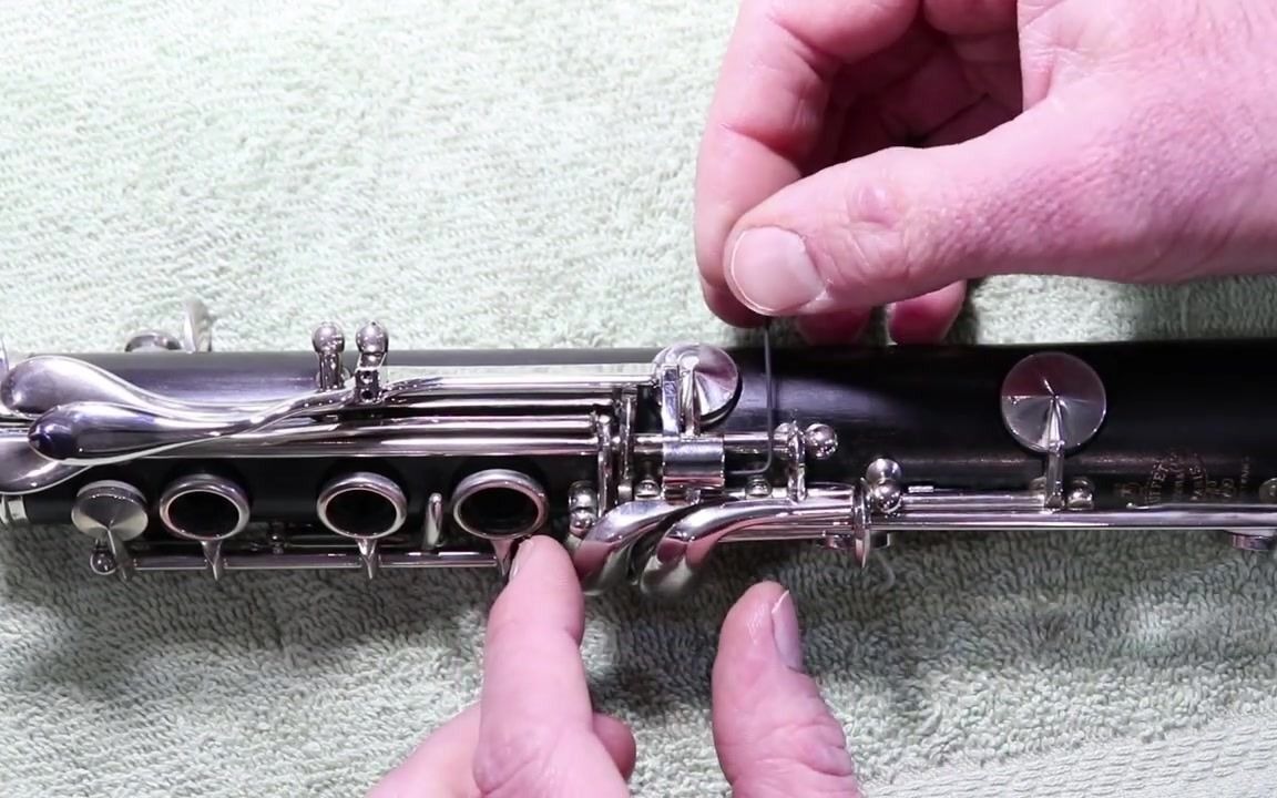【单簧管】单簧管无损安装18键