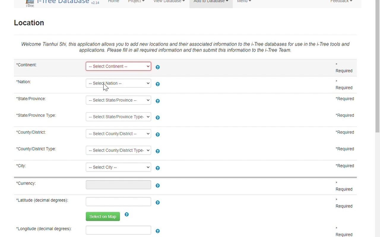 【有问题评论区讨论,勿私信】如何把数据上传到i-Tree Database