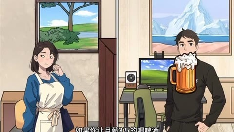 男生女生生活对比