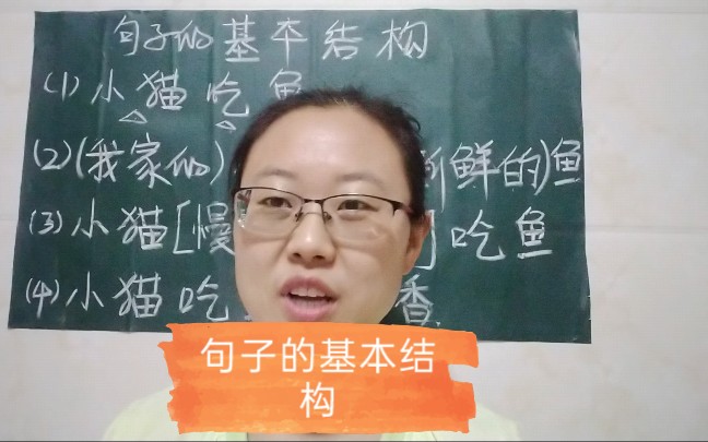 句子的基本结构,什么是主谓宾定状补?