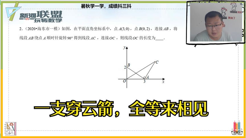 初数旋转及常见旋转模型中,一线三垂直构造全等模型