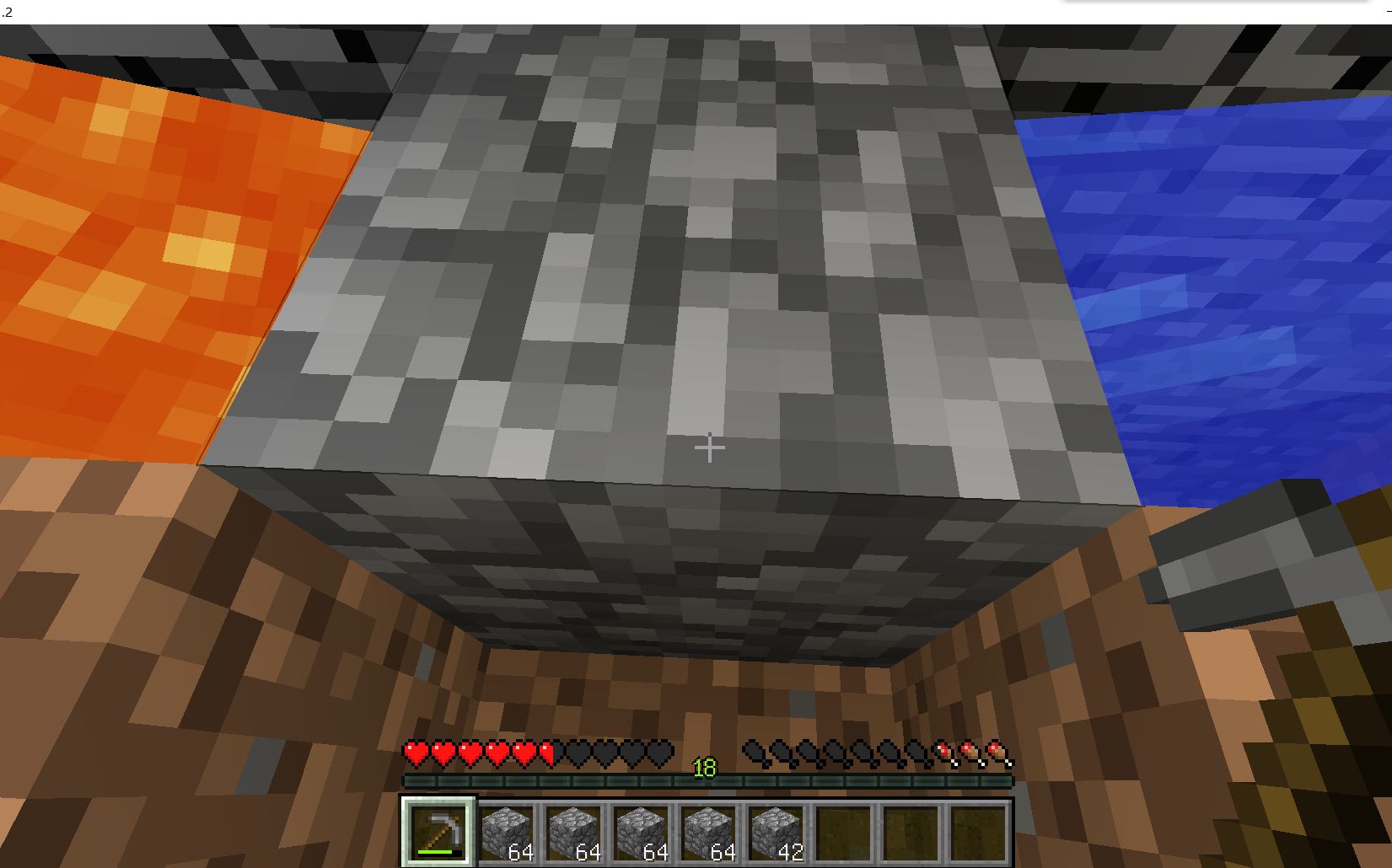 我的世界超简单自动刷石机