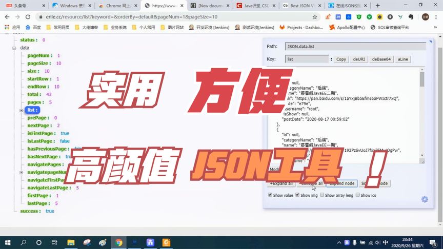 好看又好用的JSON工具,你用过几个?
