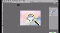 PS教程PS实例教程PS帧动画PS时间轴PS制作放大镜移动效果动画