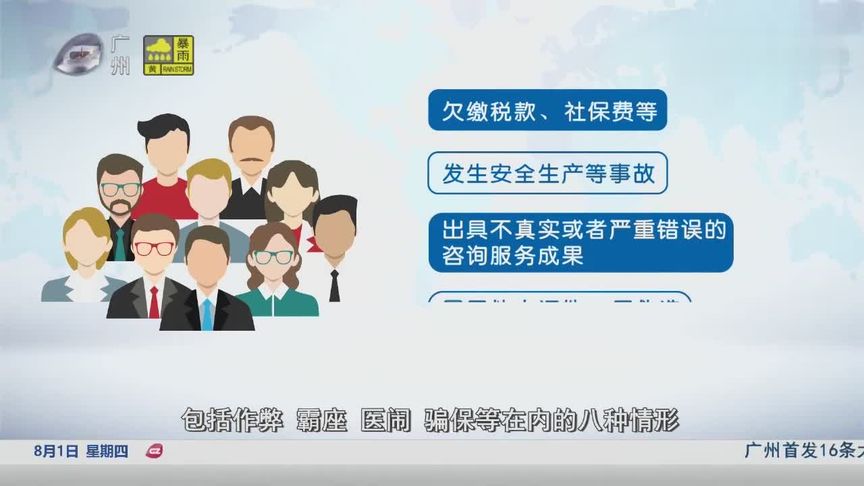 广州市民看这里!广州开始实施《广州市公共信用信息管理规定》!