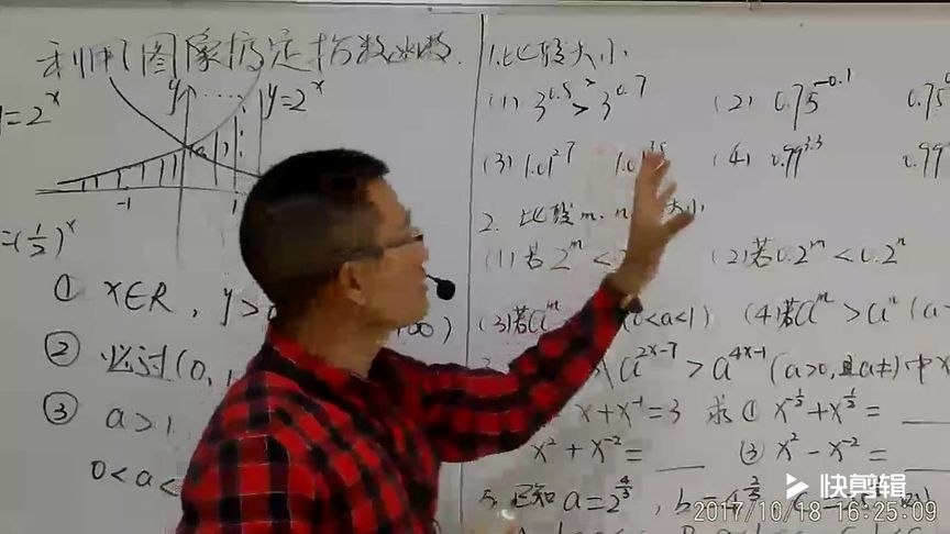 名师教你巧用图像性质搞定指数函数