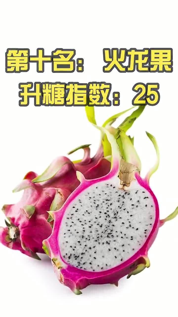 夏季上市水果升糖指数排名,来看看你的最爱上榜没?